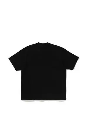 A BATHING APE Hybric Camo College Relaxed-fit T-shirt - Black