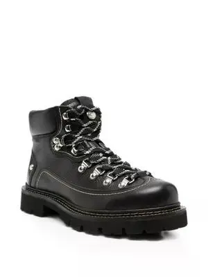 Dsquared2 Canadian Lace-up Leather Boots