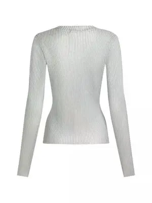 Karl Lagerfeld Coated Knit Sweater
