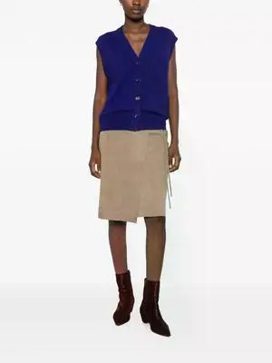 Eric Bompard Sleeveless V-neck Cardigan