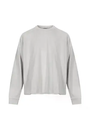 You Must Create Studio Raw-edge Sweatshirt - Grey