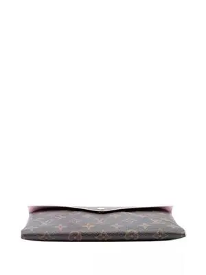 LOUIS VUITTON 2019 Monogram Pochette Kirigami Gm Clutch Bag - Brown