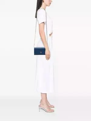 Prada Saffiano Leather Wallet On Chain Crossbody Bag