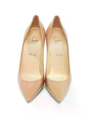 CHRISTIAN LOUBOUTIN Decollete 554 Patent Leather Pumps
