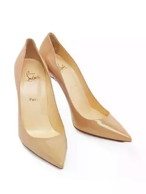 CHRISTIAN LOUBOUTIN Decollete 554 Patent Leather Pumps