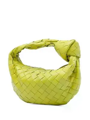 Bottega Veneta 2012-2026 Mini Nappa Intrecciato Jodie Hobo Bag - Yellow