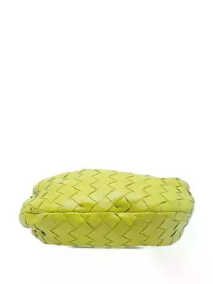 Bottega Veneta 2012-2026 Mini Nappa Intrecciato Jodie Hobo Bag - Yellow