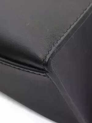 Hermès 2024 Swift Kelly Pochette 22 Handbag - Black