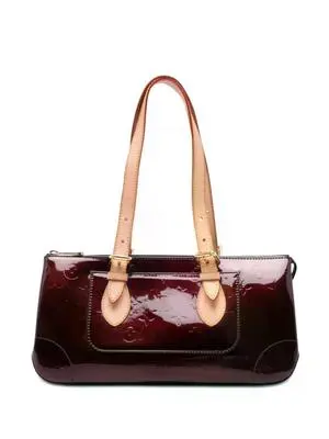 LOUIS VUITTON 1990-2010 Monogram Vernis Rosewood Avenue Shoulder Bag - Red