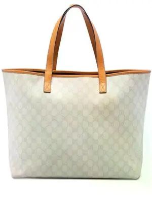 Gucci 2016-2026 Gg Supreme Tote Bag White