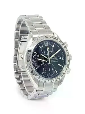 Omega Speedmaster Chronograph 39mm Stainless Steel Watch - Black