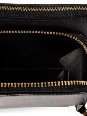 Comme Des Garçons Double-zip Bovine Leather Wallet