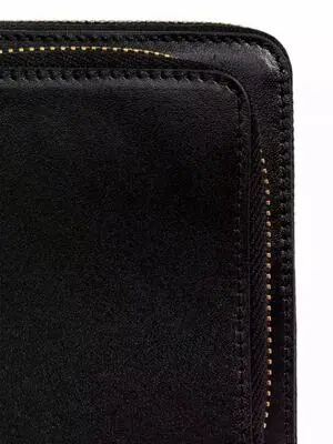Comme Des Garçons Double-zip Bovine Leather Wallet