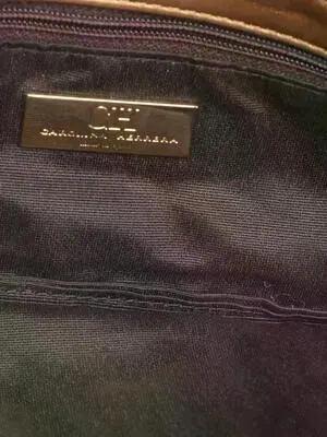 Carolina Herrera Monogram Chain Clutch Bag