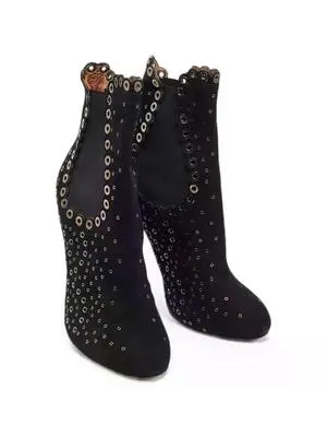 Alaïa Gomet Laser-cut Ankle Boots