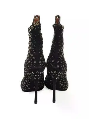 Alaïa Laser-cut Stiletto Ankle Boots