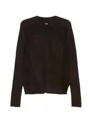 Rick Owens Ribbed Geo Panel Sweater