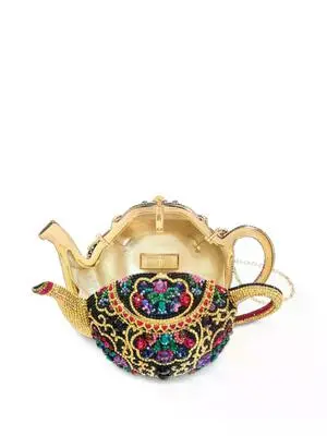 Judith Leiber Jasmine Teapot Crystal-embellished Tote Bag