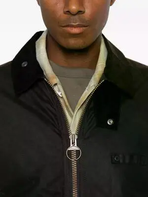 Barbour Wax Finish Corduroy Collar Jacket