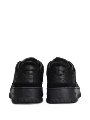 D.a.t.e. Torneo Panelled Leather Sneakers