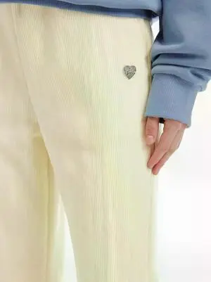 CHOCOOLATE Corduroy Effect Wide-leg Trousers