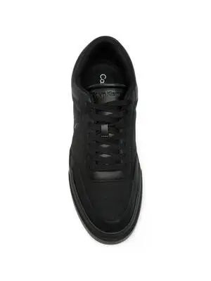 Calvin Klein Print Leather Sneakers