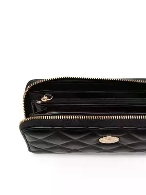 TWINSET Quilted Logo-plaque Wallet