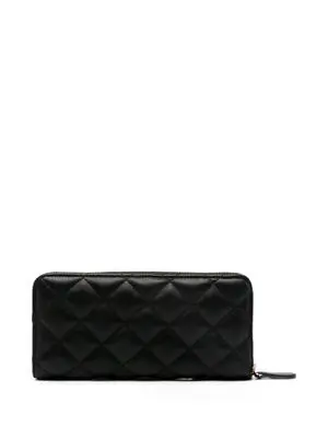 TWINSET Quilted Logo-plaque Wallet
