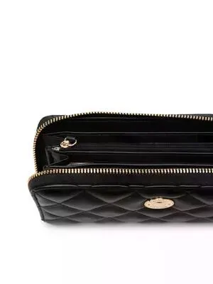 TWINSET Quilted Logo-plaque Wallet