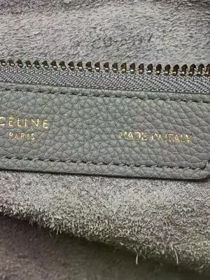 Celine Luggage Micro Tote Bag - Grey