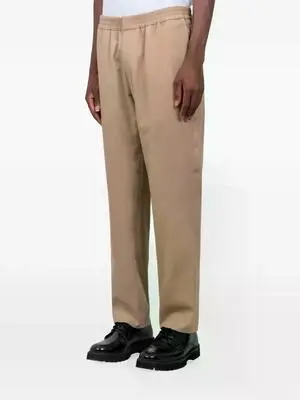 AMI Paris Elasticated-waist Wool Trousers