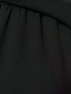 Alberta Ferretti One Shoulder Cape Dress