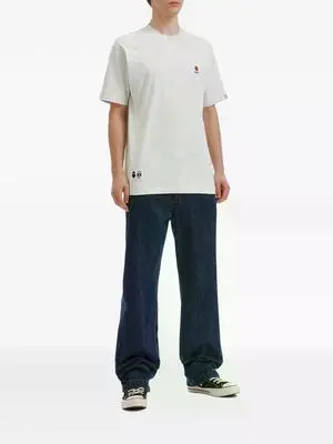 FINGERCROXX Embroidered-logo T-shirt