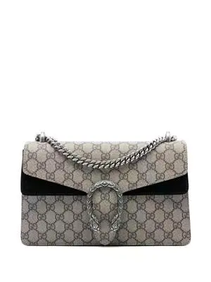Gucci 2016-2026 Medium Gg Supreme Dionysus Shoulder Bag - Neutrals