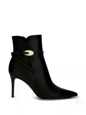 GIANVITO ROSSI Jungle Mamba Ankle Boots - Black