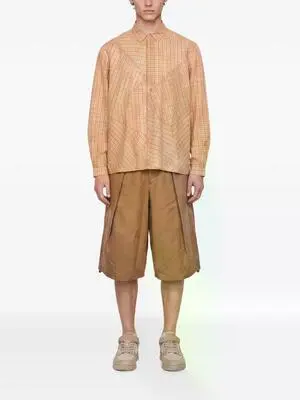 You Must Create Substance Check-print Shirt