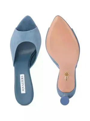 AQUAZZURA Bisous Mules 65