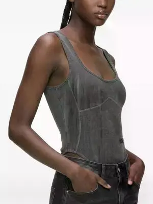 Karl Lagerfeld Washed Bodysuit