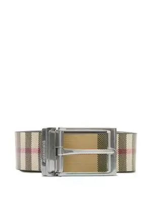 Burberry Reversible Belt - Neutrals