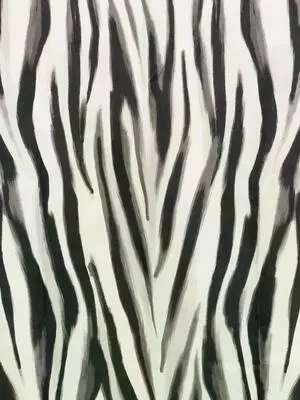 Liu Jo Zebra-print Square Scarf - White