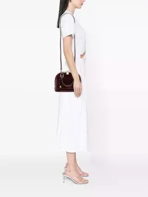 LOUIS VUITTON 2010 Monogram Vernis Alma Bb Satchel - Red