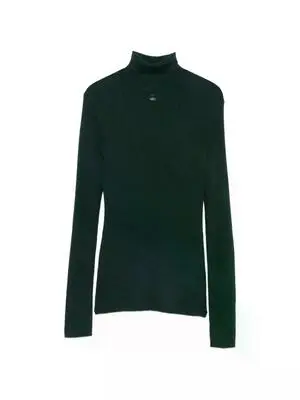 Maje Ribbed-knit Roll-neck Sweater