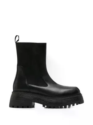 SERGIO MORETTI FIRENZE Chunky-sole Chelsea Boots - Black