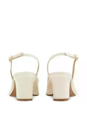 FERRAGAMO Vara Bow Slingback Pumps - Neutrals