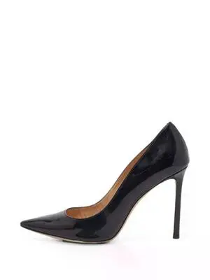 JIMMY CHOO Romy Patent Leather Pointed-toe Pumps
