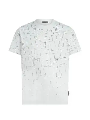 Karl Lagerfeld Monogram Rhinestone T-shirt - White