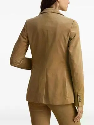 Ralph Lauren Bullion Corduroy Patch Blazer - Neutrals