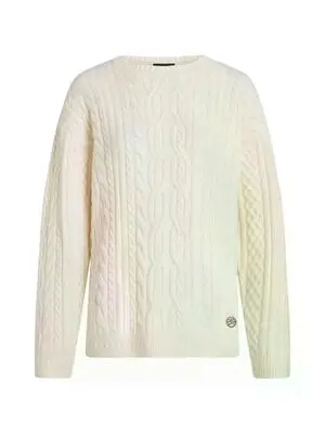 Karl Lagerfeld Chunky Cable-knit Sweater