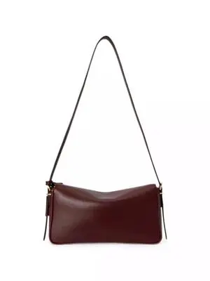 Ralph Lauren Logo-plaque Leather Shoulder Bag