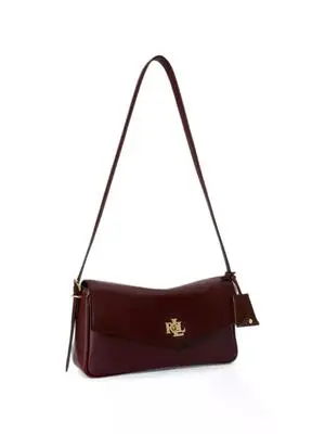 Ralph Lauren Logo-plaque Leather Shoulder Bag